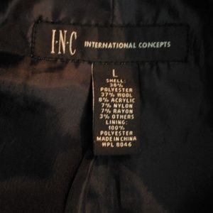 INC International Concepts | Jackets & Coats | Inc Mens Green Military ...